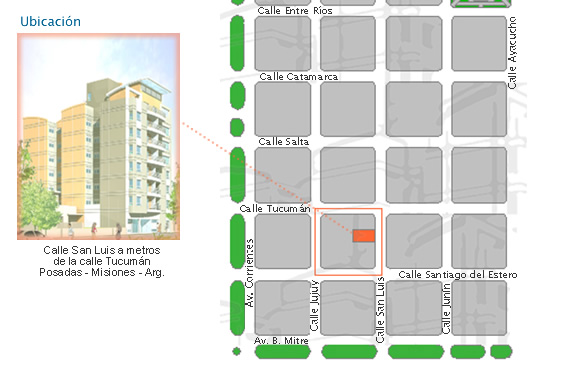 Edificio San Luis - Ubicación